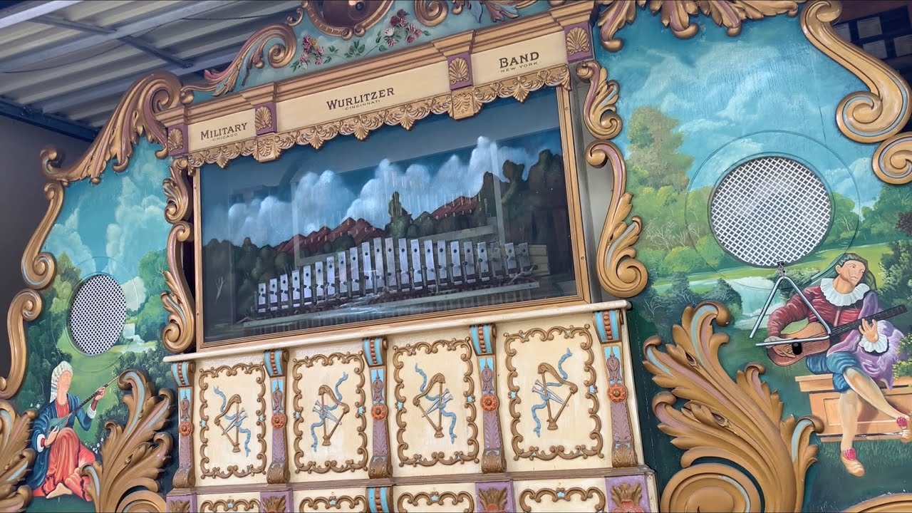 Knoebels Dekleist Band Organ May 7th 2023 - YouTube