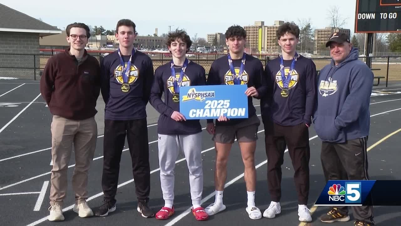 Plattsburgh high school 4x200 Relay State Champions reflect on their ...