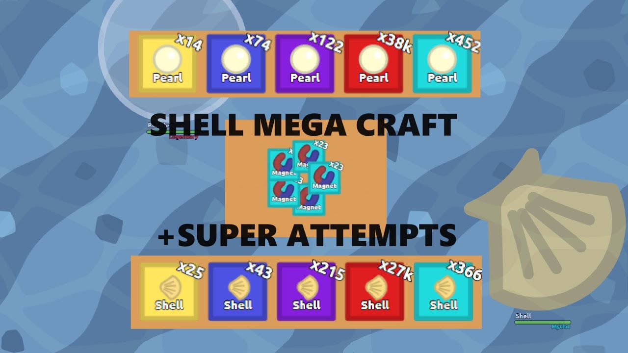 Shell MEGA Craft + Super Attempts - YouTube