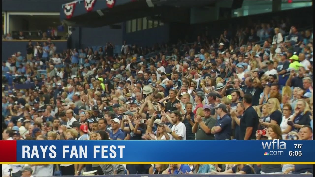 Rays fans pack the Trop for Fan Fest, weigh in on team’s potential move ...