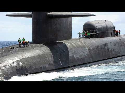 Life Inside US Navy’s $4 Billion Giant Submarine Patrolling Deep Ocean