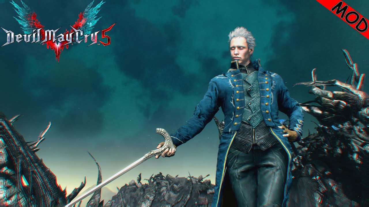 V DMC5 Vergil costume - Devil May Cry 5 [MOD][1080P][60FPS] - YouTube
