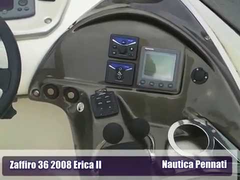 Cranchi Zaffiro 36 Erica II 2008 Nautica Pennati srl - YouTube