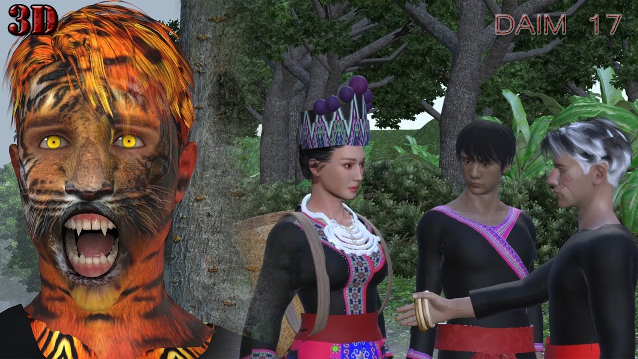 [#17] Tuag ua dab mam los cab (3D Hmong scary story) - YouTube