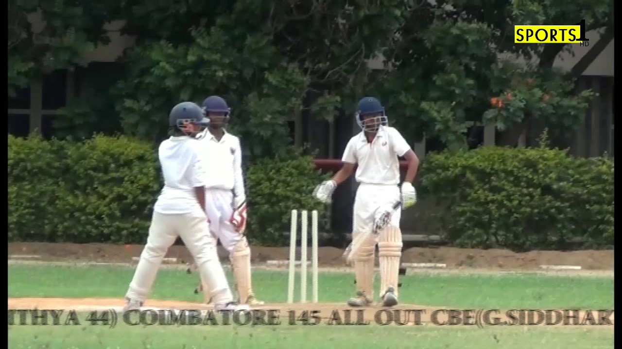 TNCA U-14 CRICKET KOVAI VS KANCHEEPURAM - YouTube