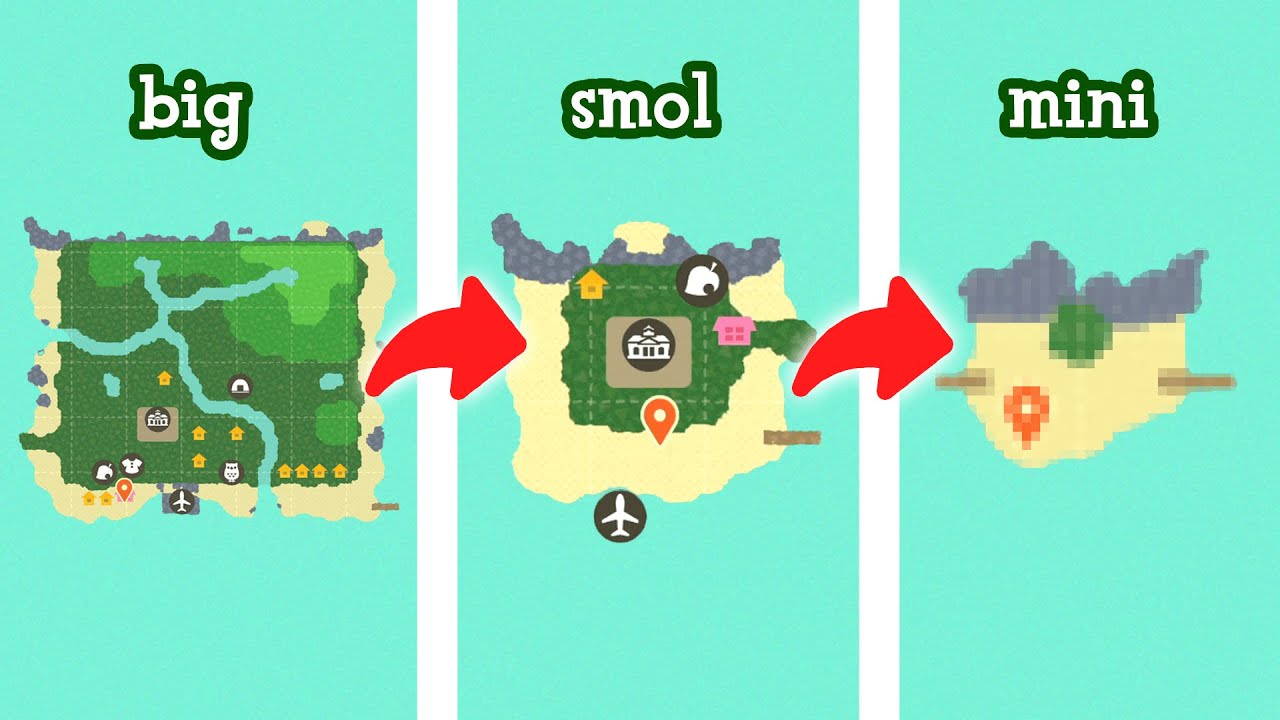 This is the SMALLEST possible Animal Crossing island - YouTube