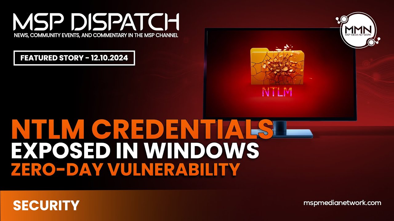 Windows Zero-Day Leaks NTLM Creds & Copilot Vision Lets AI Track Online Activity - YouTube