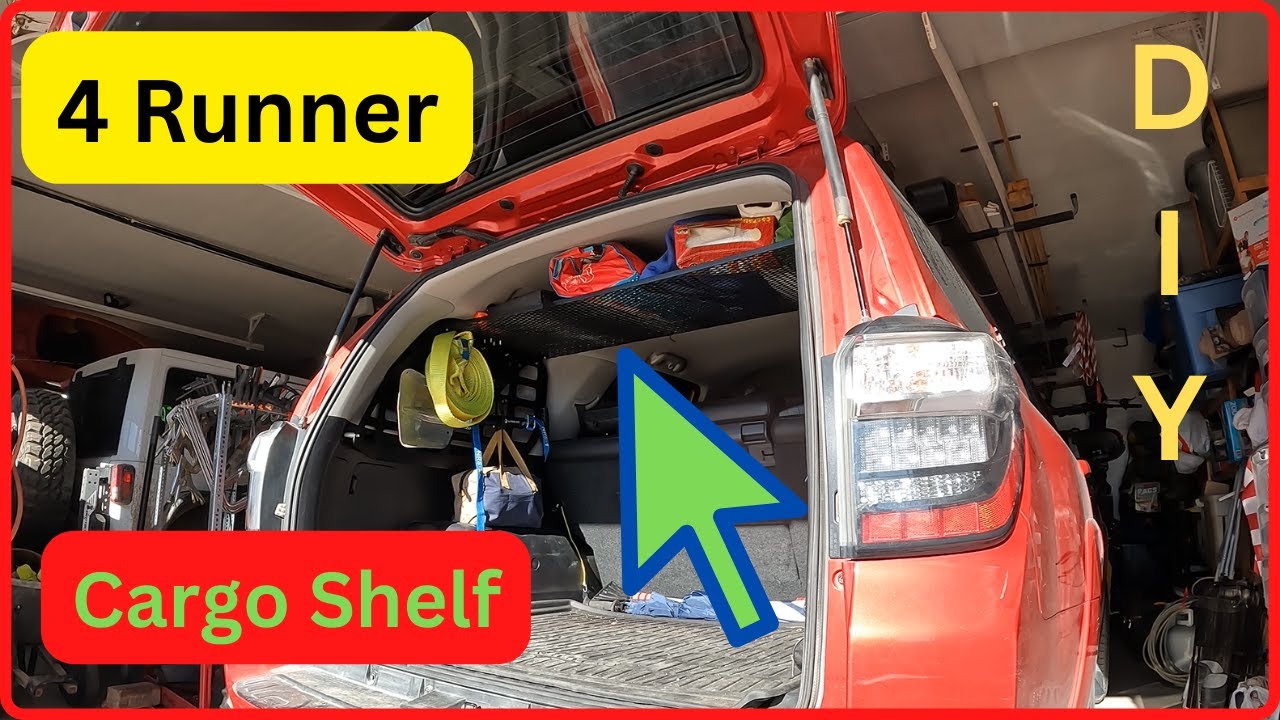 4Runner DIY Cargo Rack/Shelf - YouTube