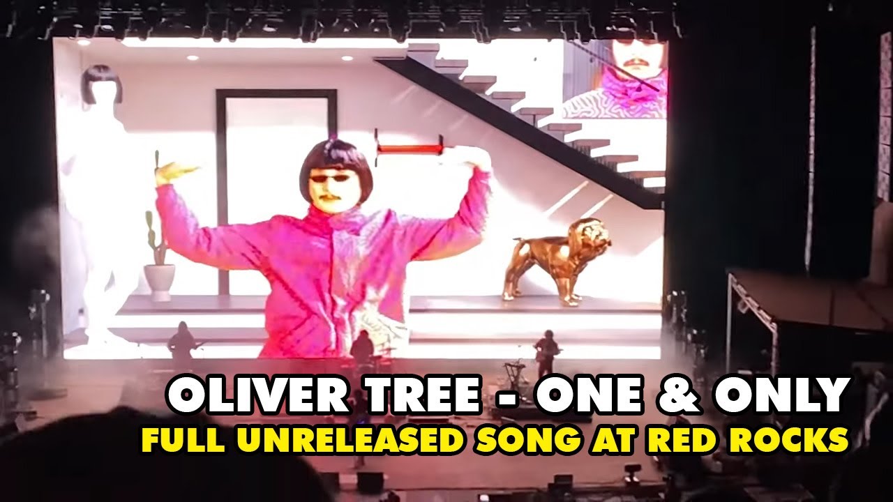 OLIVER TREE - ONE & ONLY (UNRELEASED SONG) LIVE AT RED ROCKS - YouTube