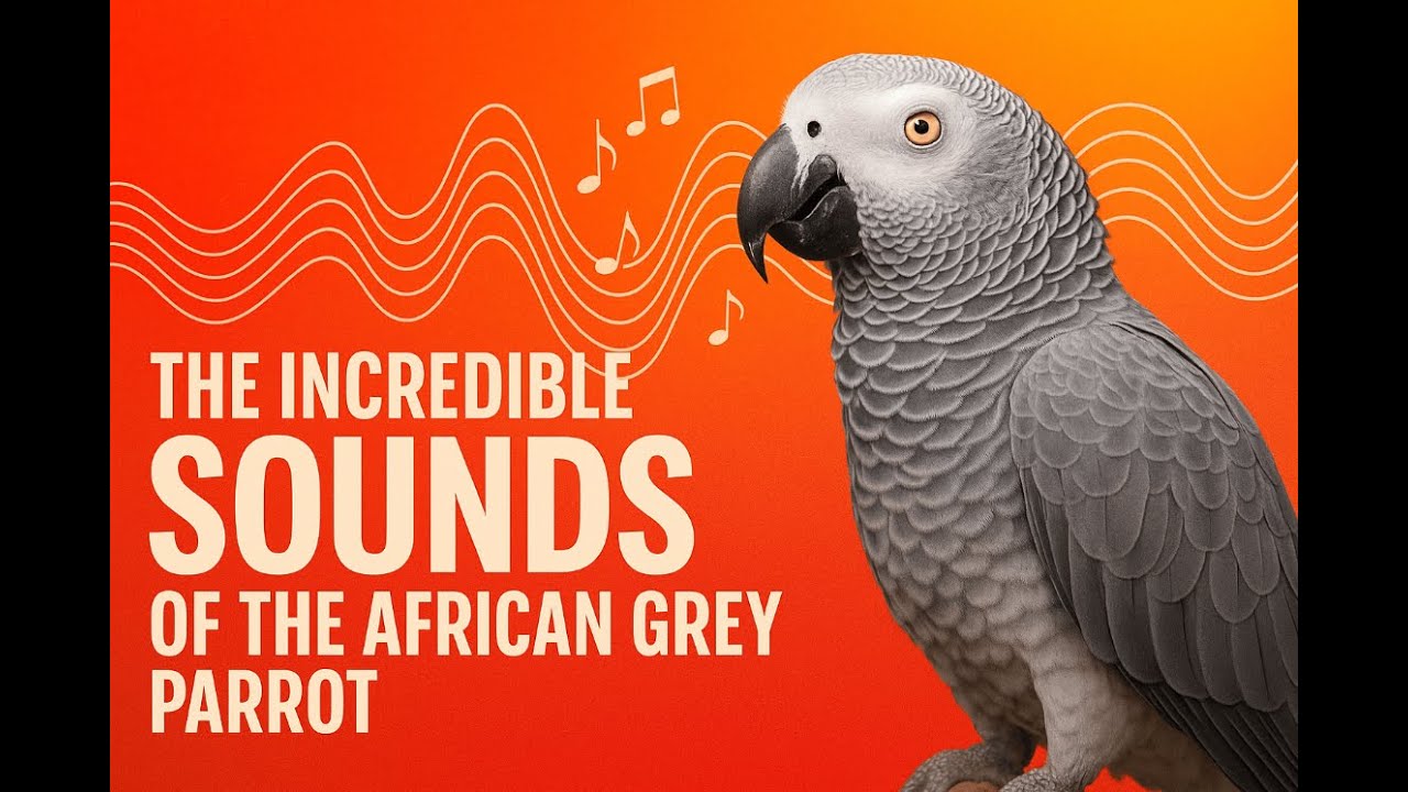 The Incredible Sounds of The African Grey Parrot - YouTube