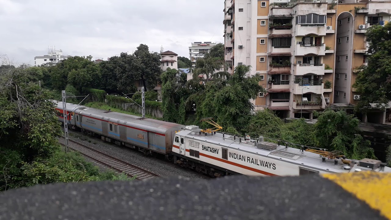 Newly lhbfied legendary train Telangana Express - YouTube