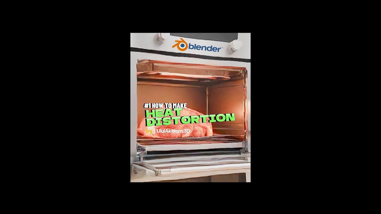 How to Make Heat Distortion/ Fatamorgana/ Heat Wave in Blender - YouTube