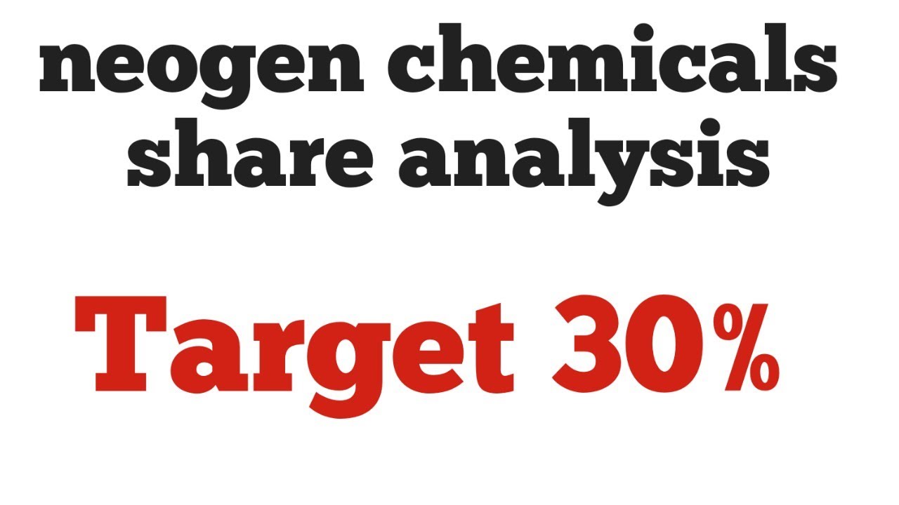 neogen chemicals share analysis, neogen chemicals share latest news ...