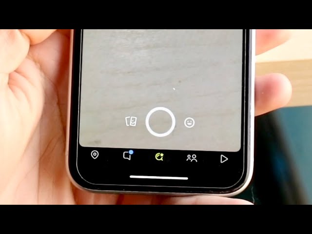 Snapchat Camera Not Full Screen