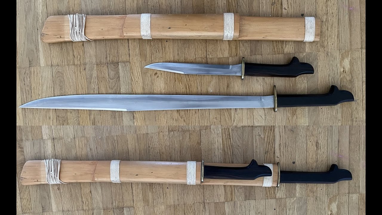 Pinuti (espada) y daga by KC - YouTube