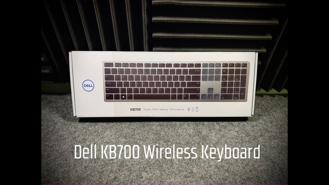 Dell KB700 Wireless Keyboard - YouTube
