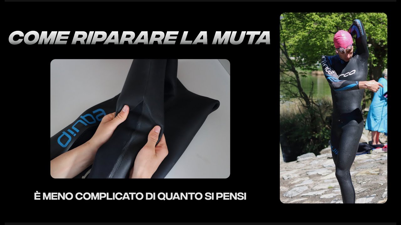 Come riparare la Muta da Triathlon 🏊 - come evitare di rovinare la muta ...