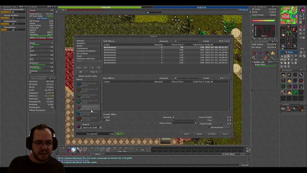 [TIBIA ] CHAR DO ZERO - Começando nova Saga com vocês, Série Nova - YouTube