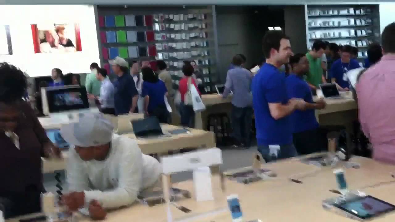 Apple Store @ the Highland Village in Houston, Tx 3 - YouTube