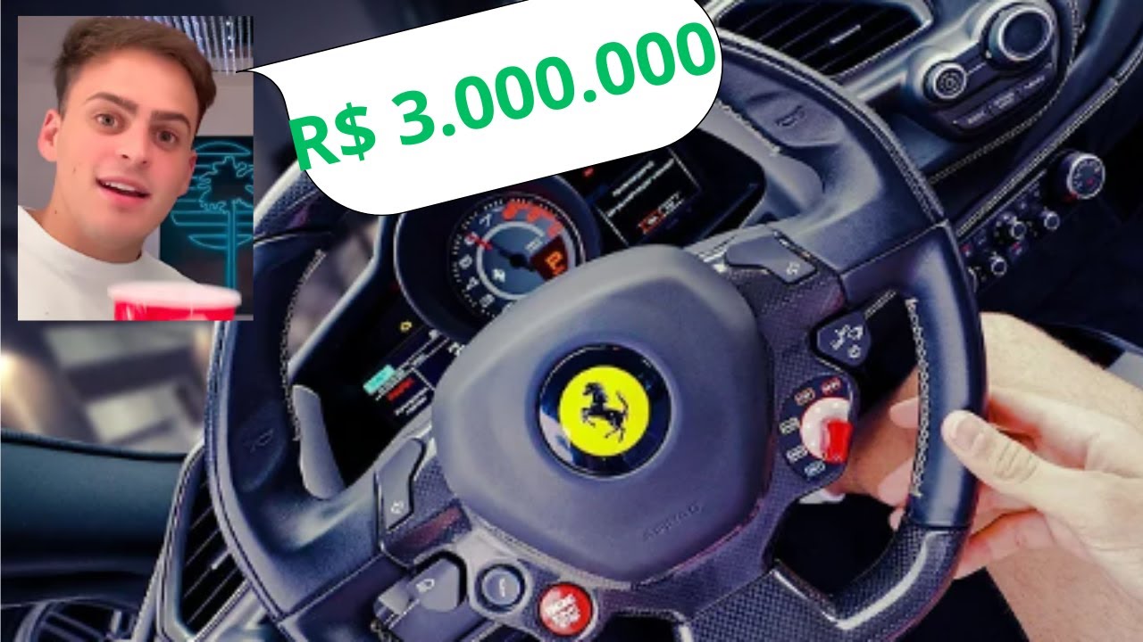 JON VLOGS COMPROU FERRARI DE 3 MILHÕES - YouTube