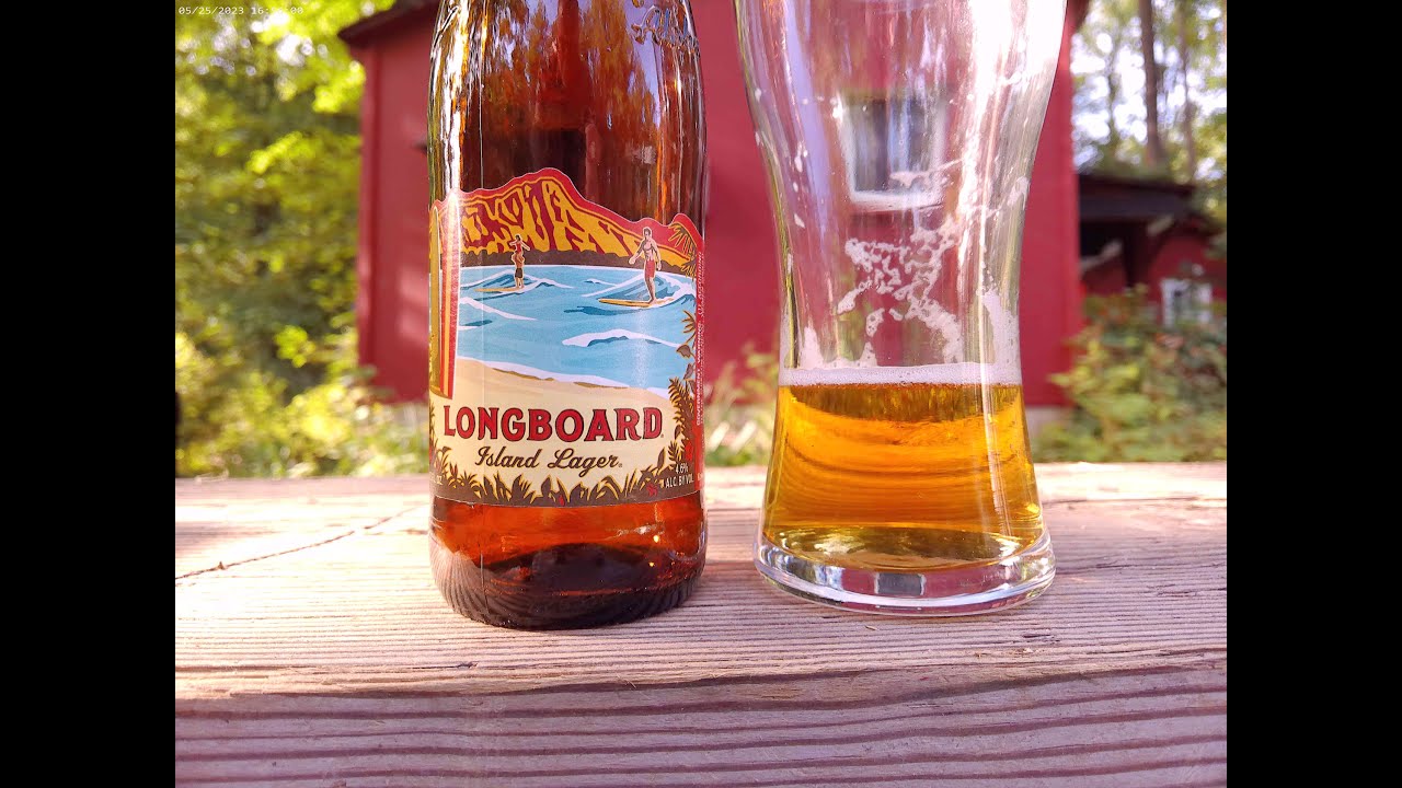 Longboard Island Lager 4.6% - Kona Brewing - Review and Comparison to ...