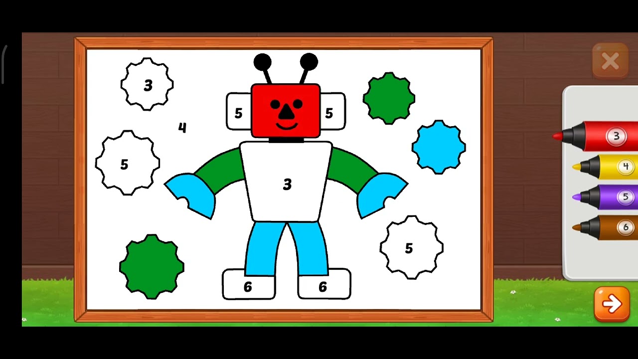 Coloring games coloring painting glow draw with lucas & friends - YouTube