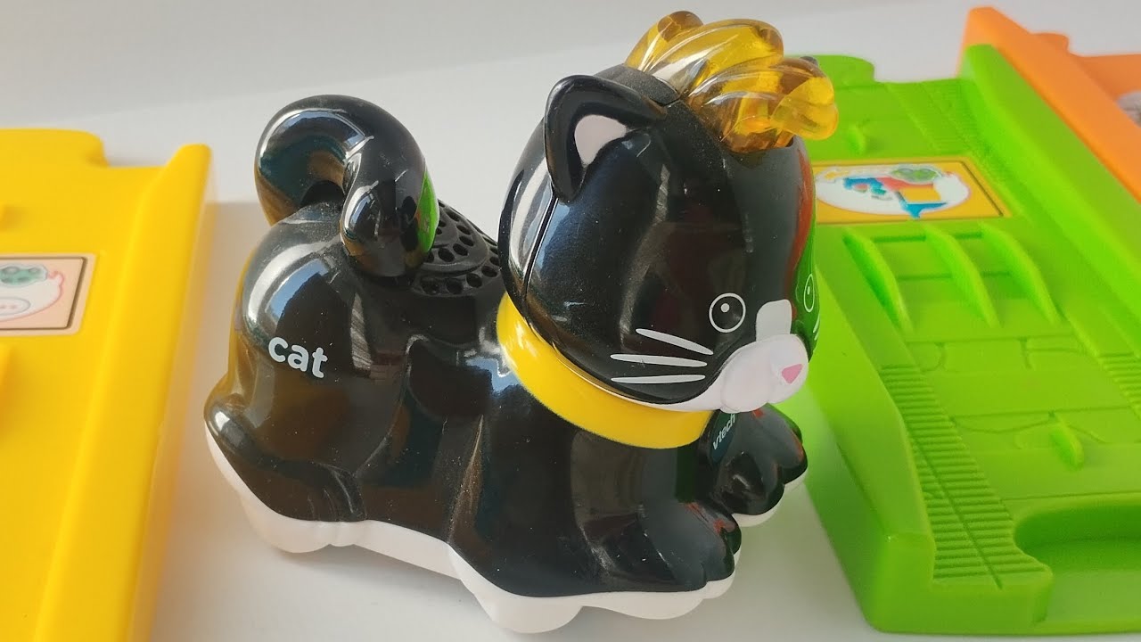 VTech Toot-Toot! Smart Animals Cat Інтерактивна іграшка кіт - YouTube