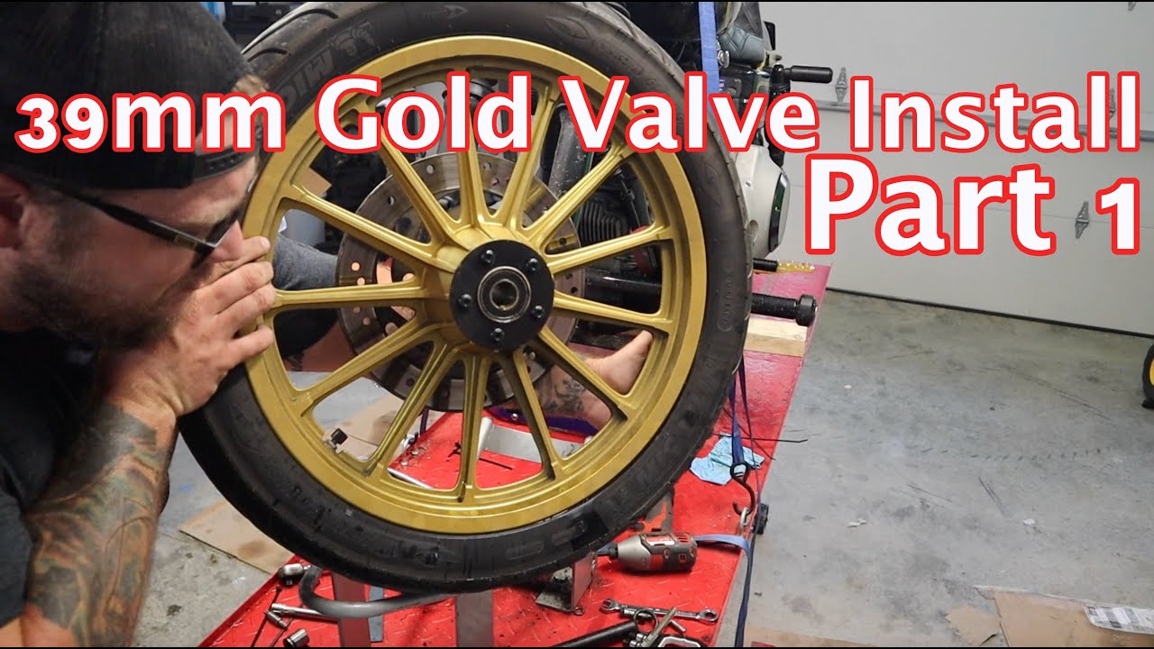 39mm Race Tech Gold Valve Emulator Install | Part 1 - YouTube