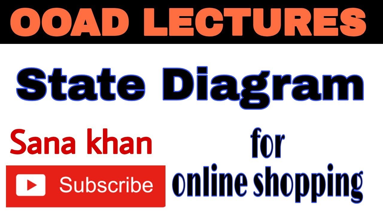 state diagram for online shopping|OOAD| state diagram| online shopping ...