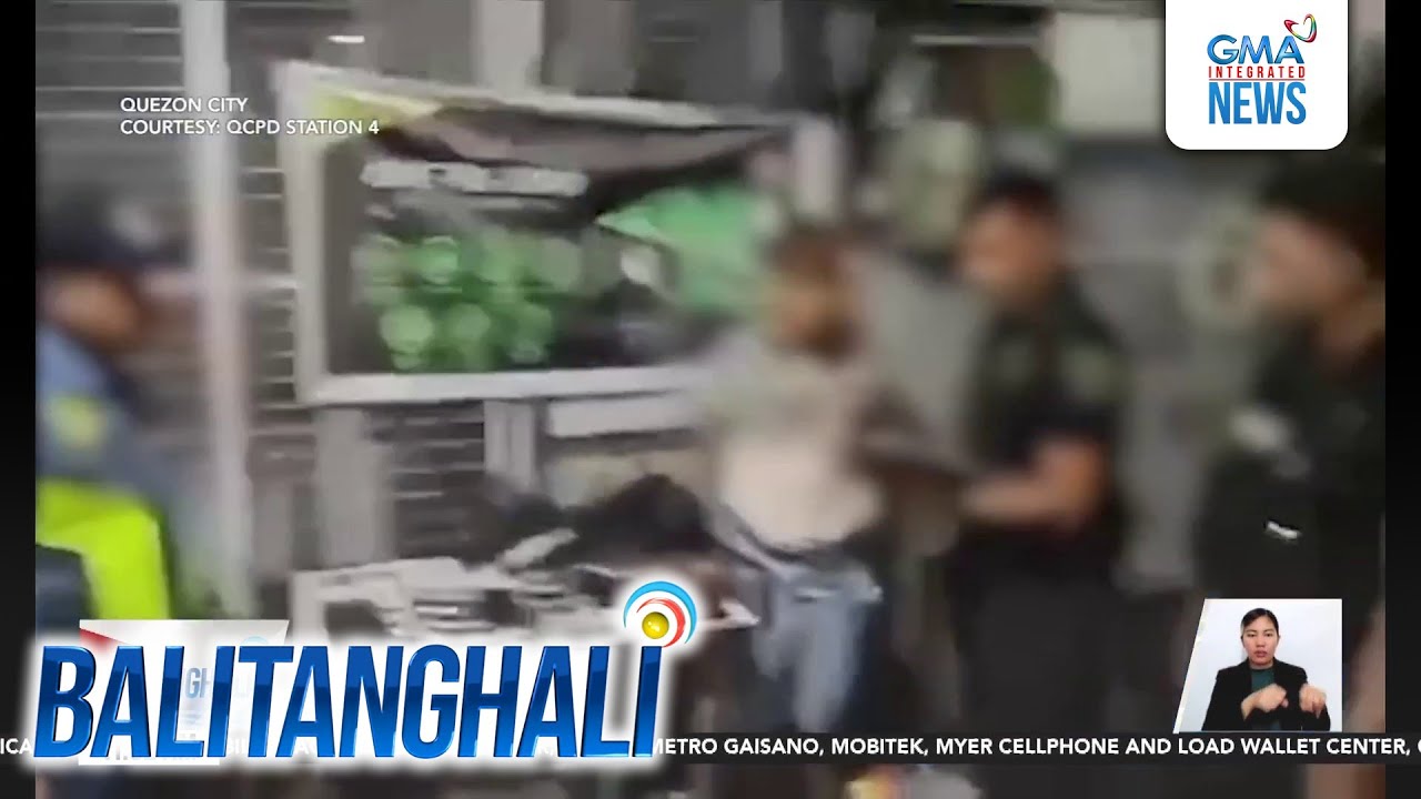 Lalaking nagtangkang tumakas sa oplan sita, nahulihan ng baril, pekeng ...