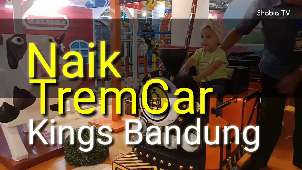 Naik Trem Car di King's Bandung - YouTube