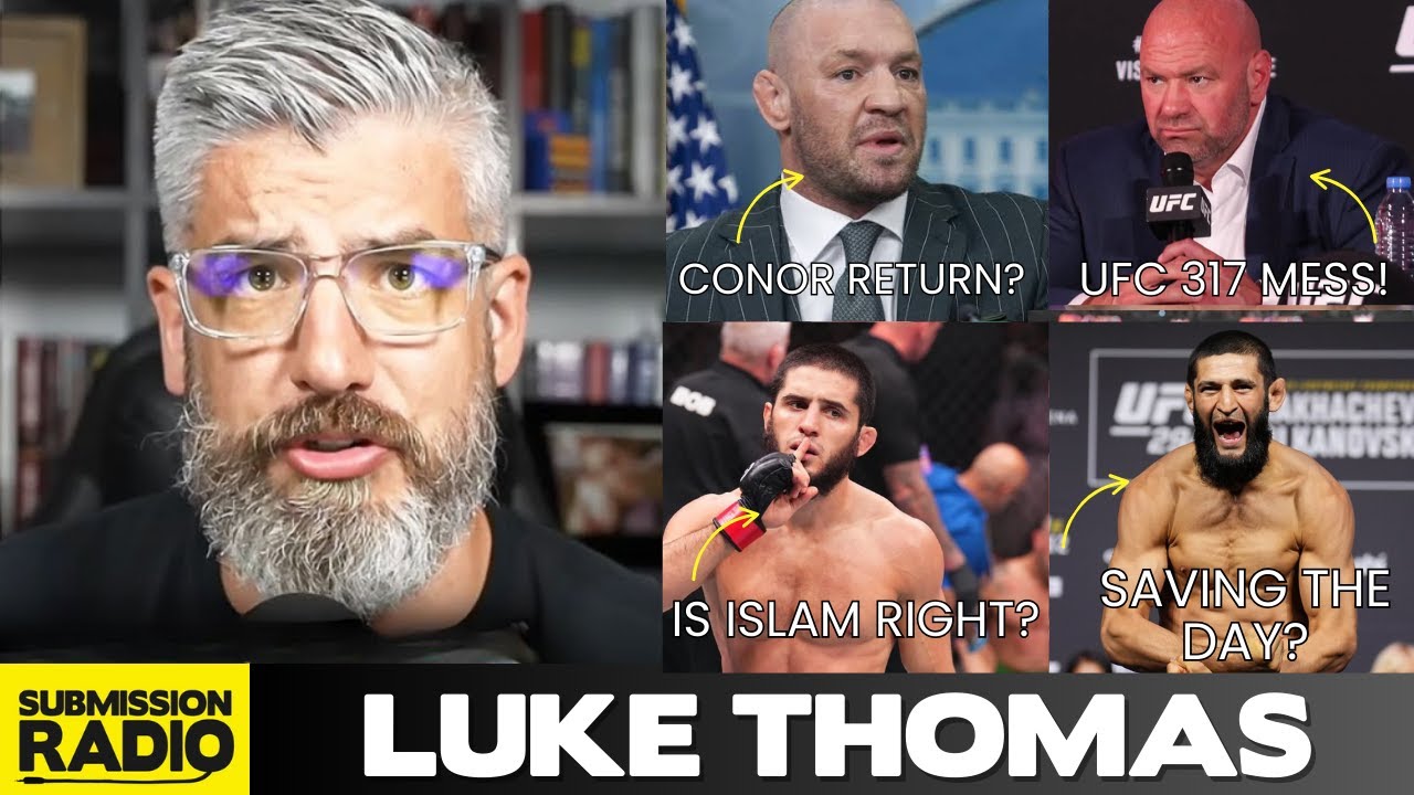 Luke Thomas: Does Islam Have a Point? Ilia Topuria DOUBLE Champ? UFC ...