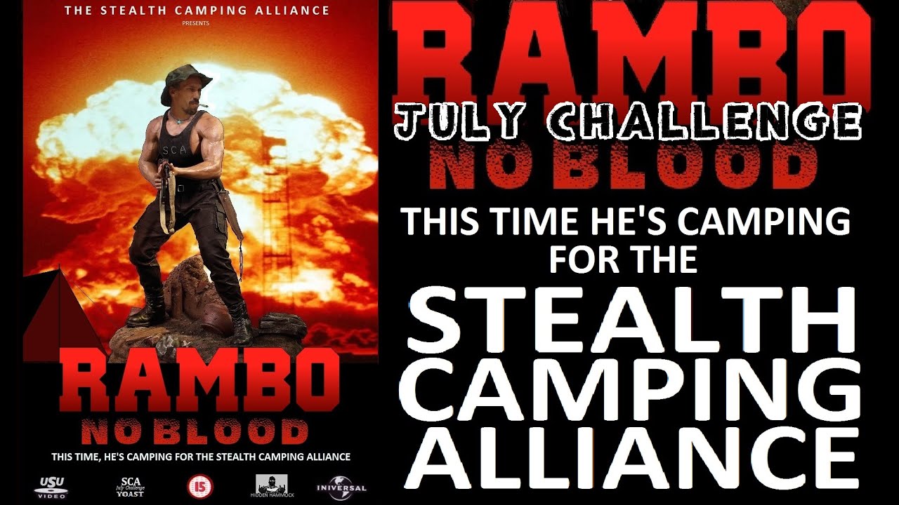 Rambo: No Blood #stealthcampingalliance #rambandana #winatarpchallenge ...