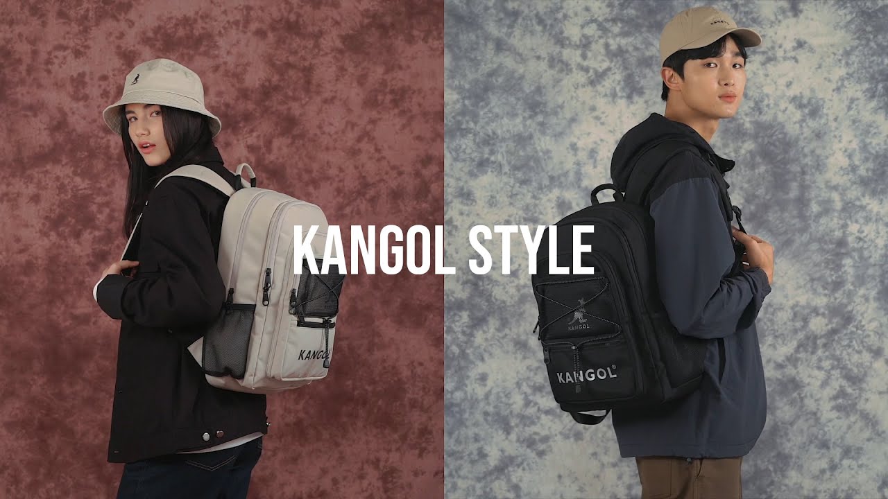 [KANGOL STYLE] 20SS 캉골 BACKPACK - YouTube