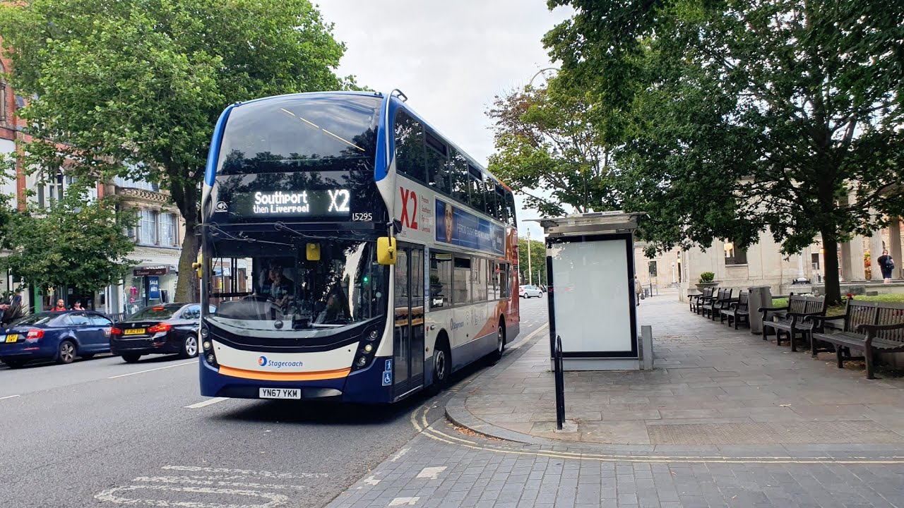 Stagecoach MC&SL Scania N250UD/ADL Enviro 400MMC 15295/YN67YKM - Route ...