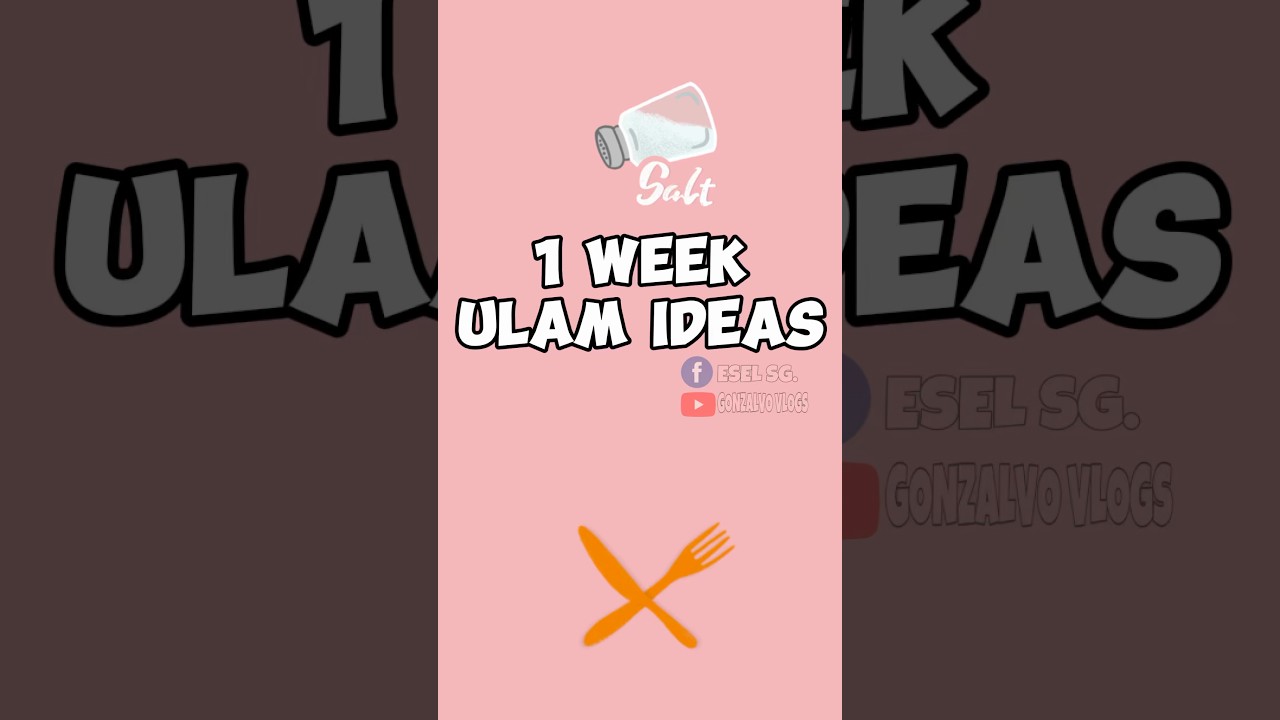 1 week ulam ideas part5 #shortsvideo - YouTube