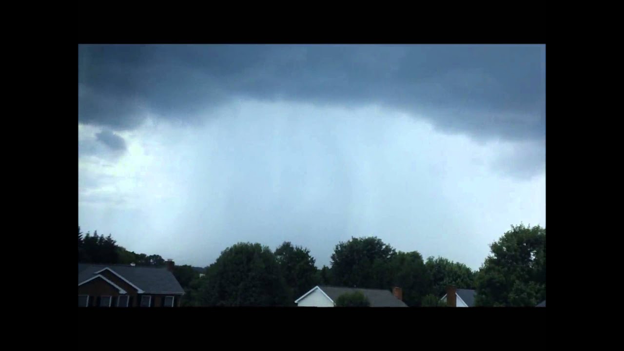 Rain Shaft Time-Lapse - June 25th, 2014 - YouTube