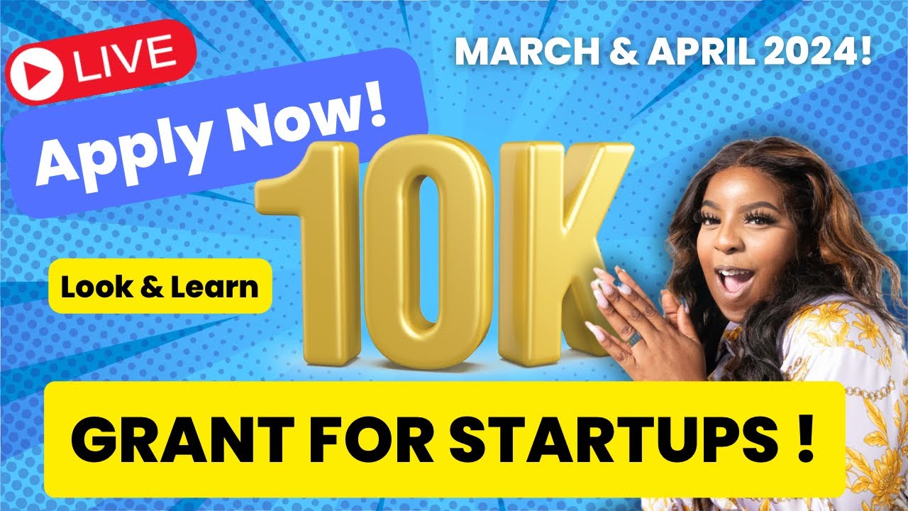 Apply LIVE! $10,000 SMALL BUSINESS GRANT - YouTube
