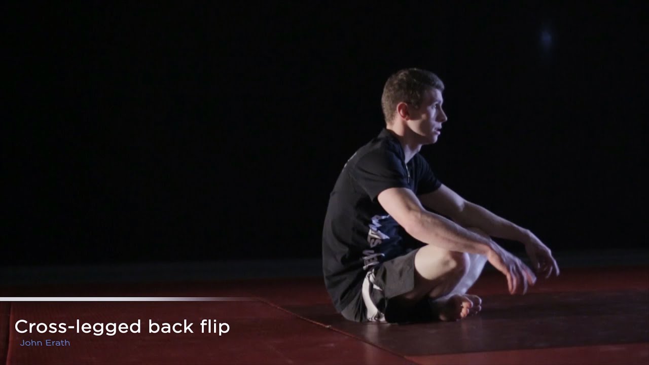 Cross legged Backflip #StyleOverDifficulty - YouTube