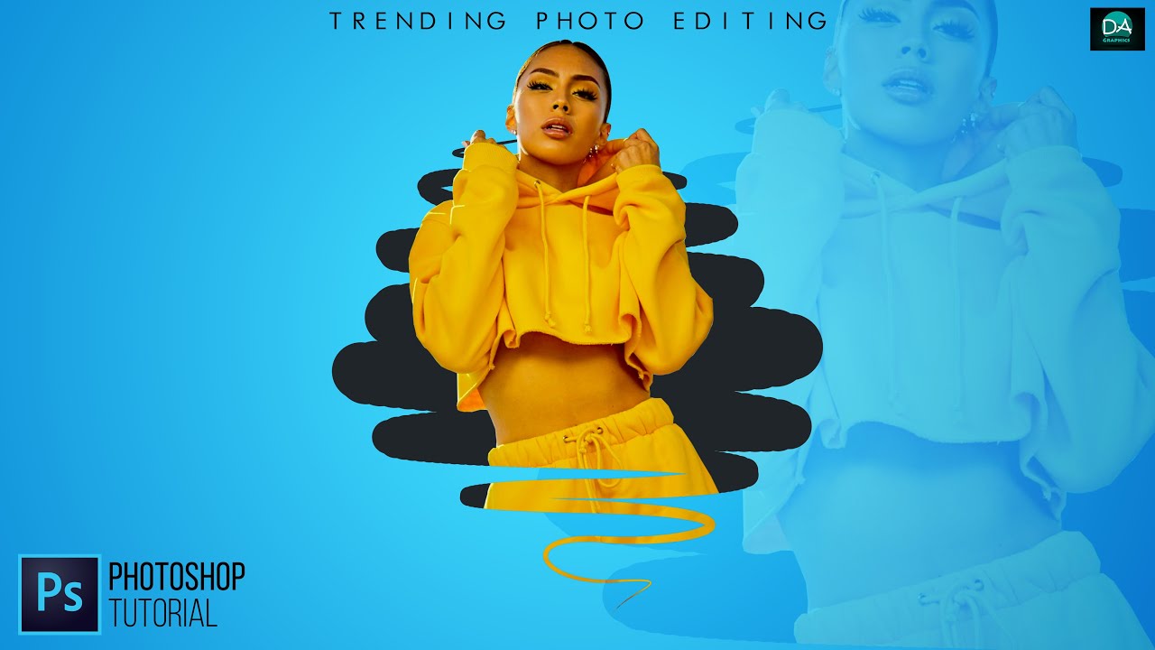 TRENDING PHOTO/PORTRAIT EDITING IN PHOTOSHOP | TRENDING ART - YouTube