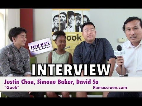 My Interview with Justin Chon, Simone Baker, and David So About 'GOOK ...