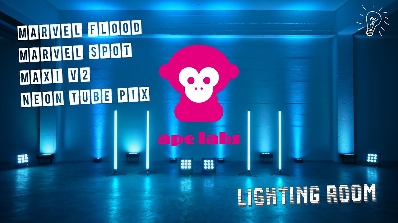 LED ambient Lighting - Battery powered - Apelabs - Marvel Flood Marvel ...
