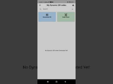 How to create dynamic (editable) qr code (Mobile App) for free