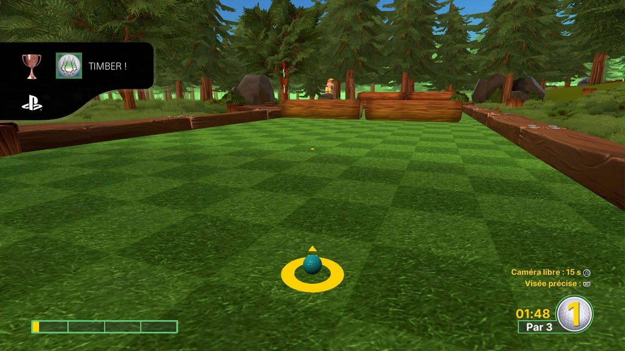 TIMBER ! - Golf With Your Friends PS4 - YouTube