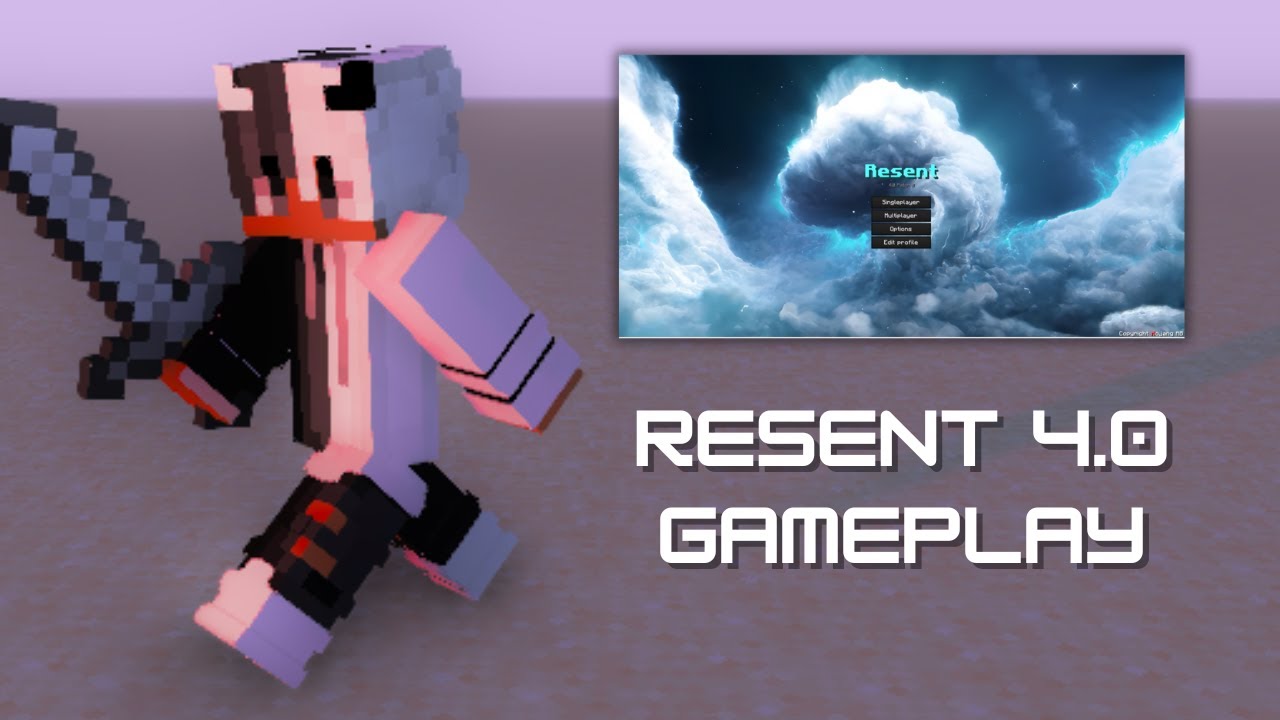Resent Client 4.0 Gameplay | Eaglercraft Duels (Zentic) - YouTube
