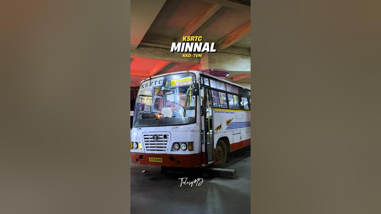 KSRTC Minnal Experience ⚡ - YouTube