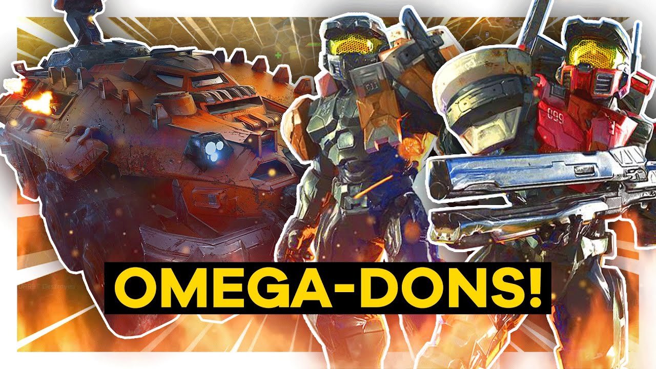 my MASTODONS were armed with OMEGA TEAM SPARTANS in Halo Wars 2! 💪 ...