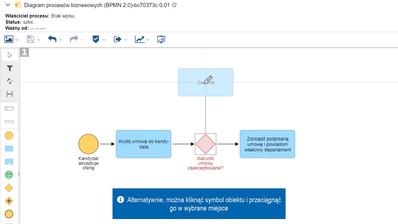 System ADONIS Jak stworzyć pierwszy diagram procesów BPMN przy użyciu ...