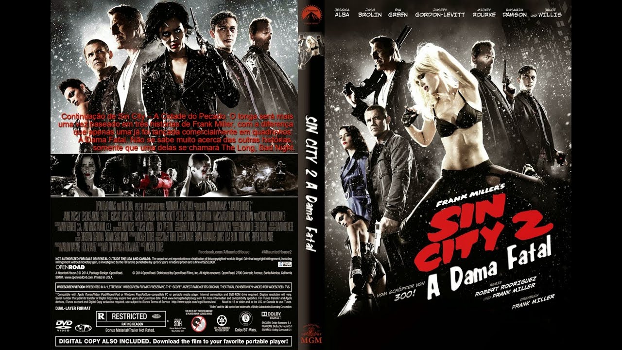 SIN CITY 2 TRAILER - YouTube
