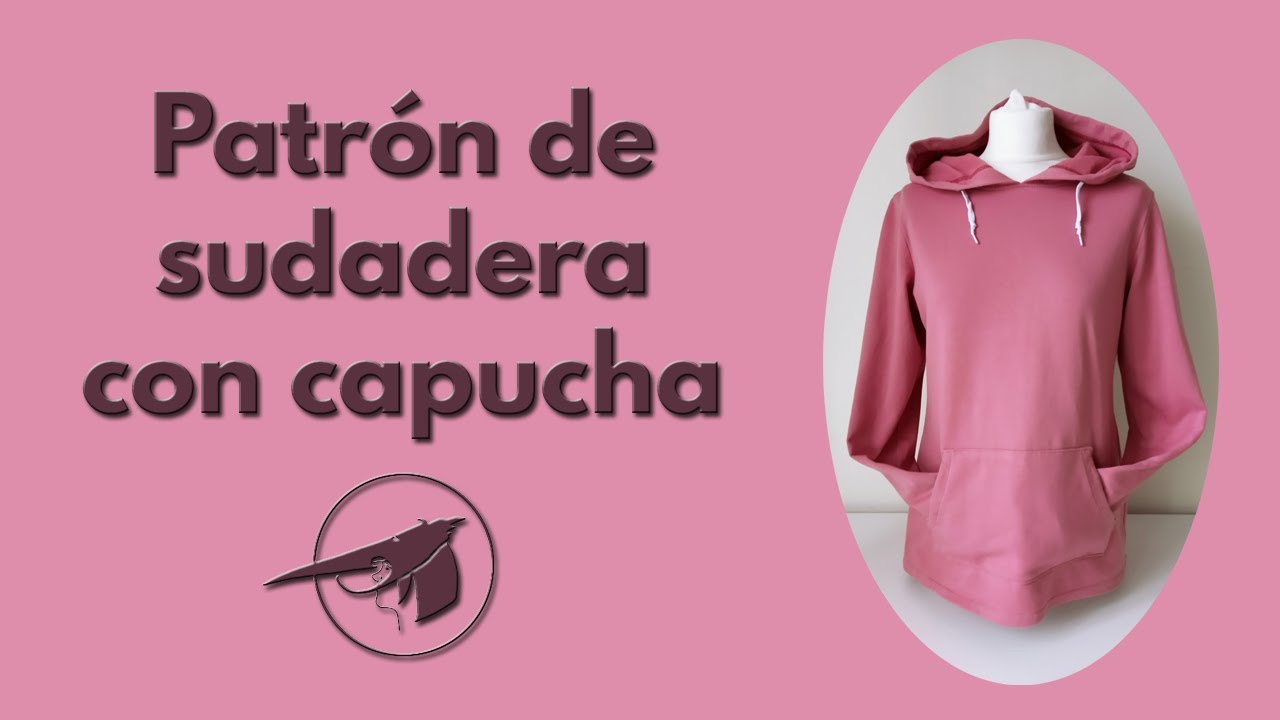 Cómo hacer un patrón de sudadera con capucha - YouTube